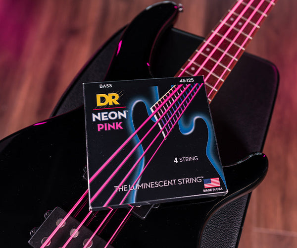 Hi-Def NEON™ Bass Strings – DR Strings