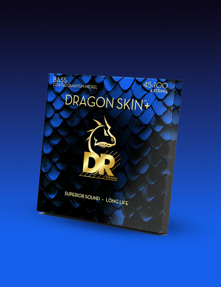 Dragon Skin+™ Bass Strings – DR Strings